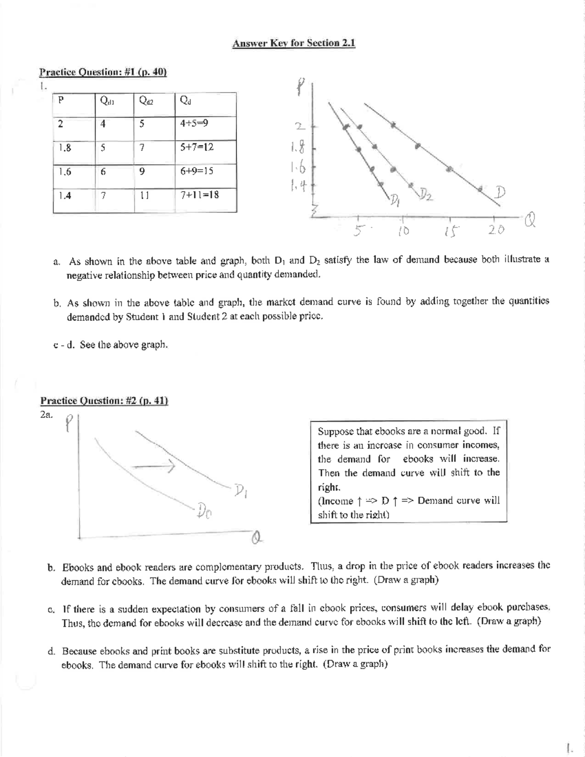 Answer Keys - Chapter 02 - 1B03 - Studocu