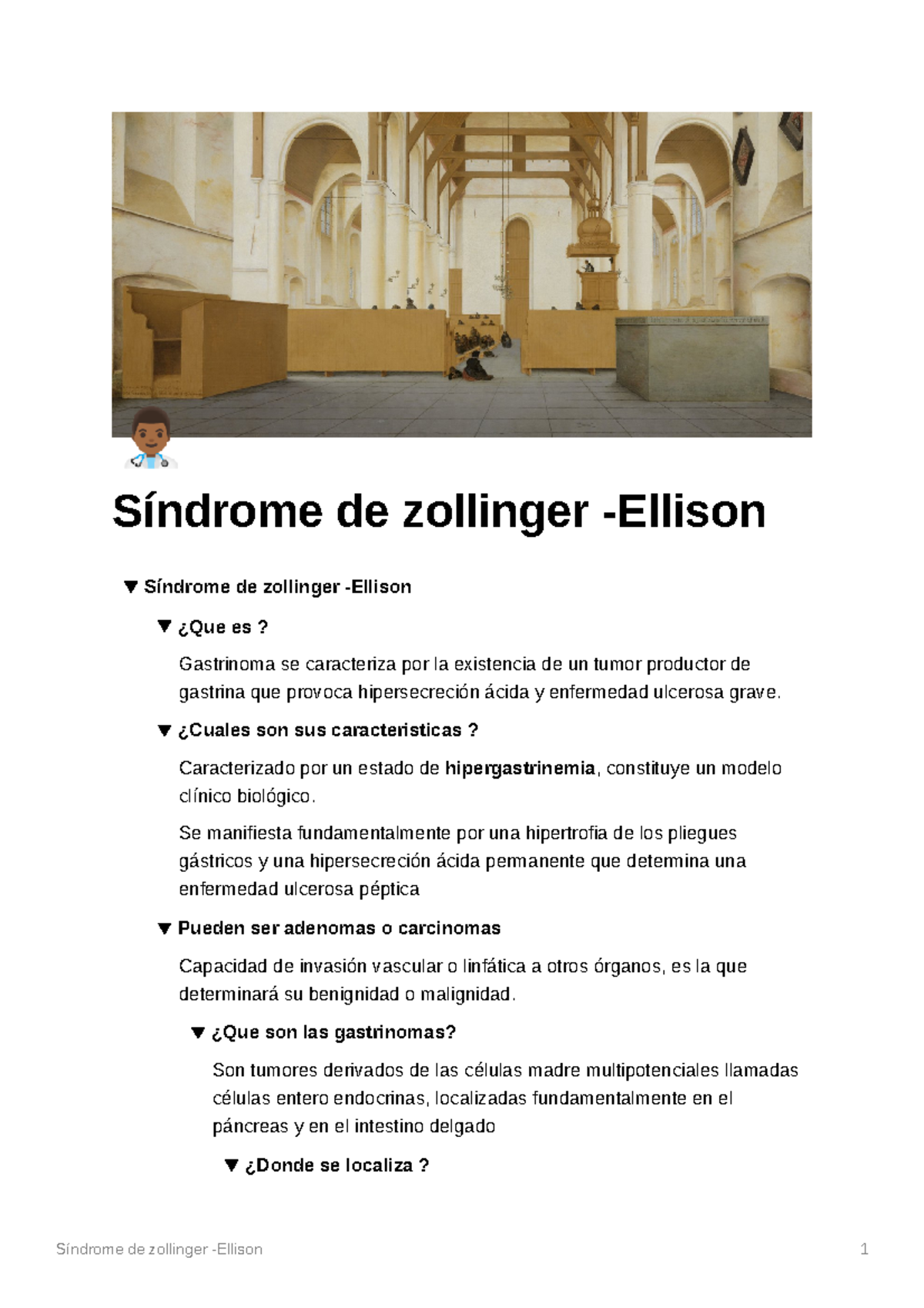 Síndrome de zollinger -Ellison - Síndrome de zollinger -Ellison 1 ...