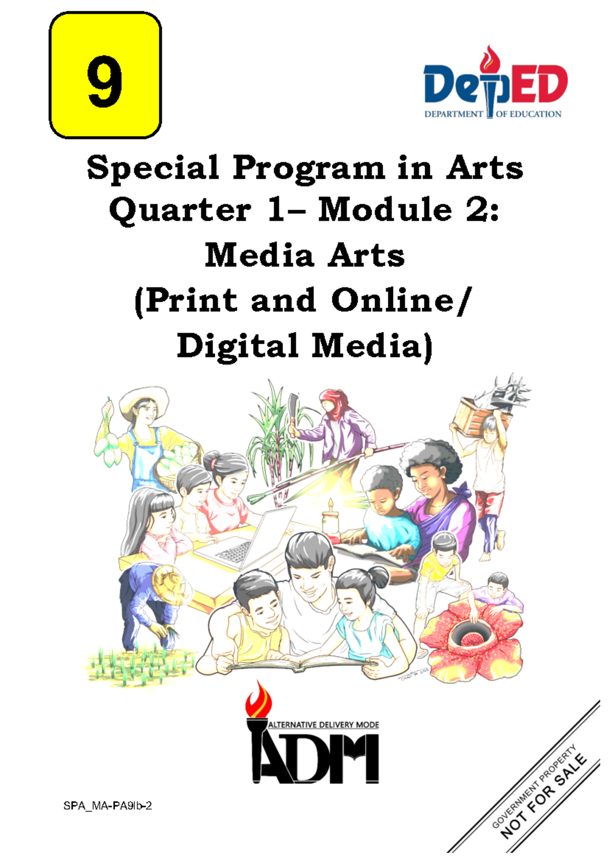 Quarter 1 Week 2 Media Arts - Special Program in Arts Quarter 1– Module 2: Media Arts (Print and ...
