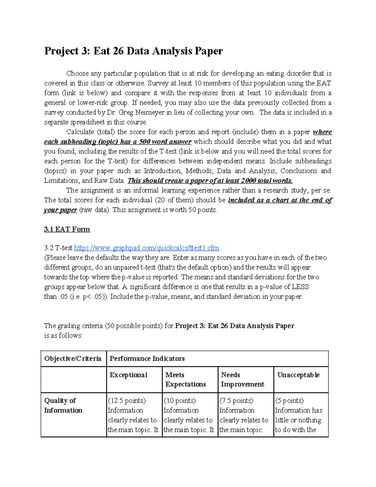 ED Project 3 Eat 26 Data Analysis - Project 3: Eat 26 Data Analysis ...