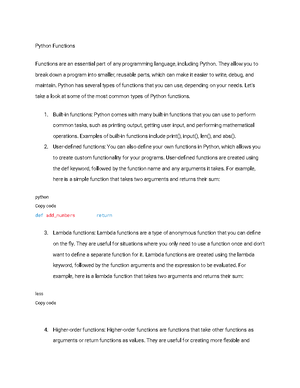 Python Programming Language - Python Programming Language Python is a ...