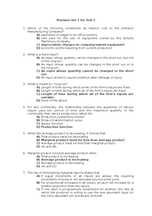 211 Test 1 model answers - UNIVERSITY OF BOTSWANA DEPARTMENT OF ...