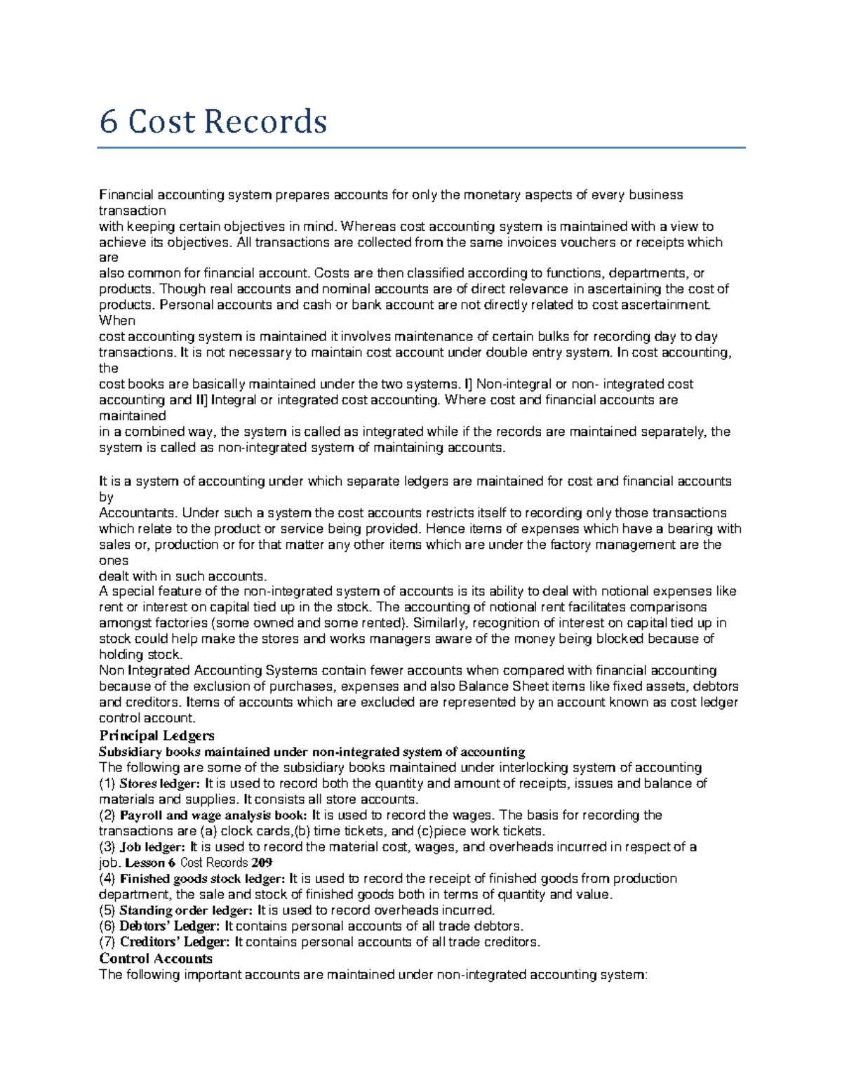 6 Cost Records - Hey friends! This thread contains quality notes ...