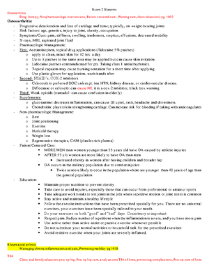 Example GI chart-1 - gastrointestinal disorders test guide - Problem ...