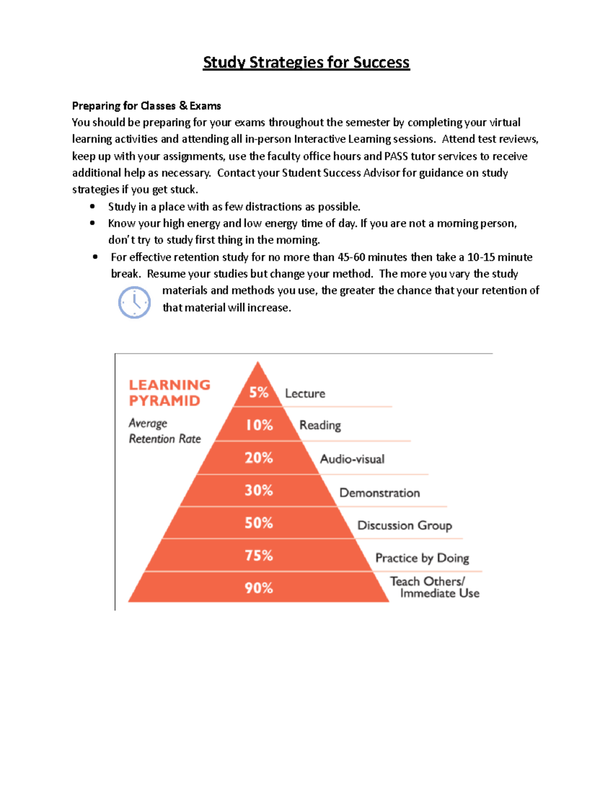 Study Strategies for Beyond the Lecture - Study Strategies for Success ...