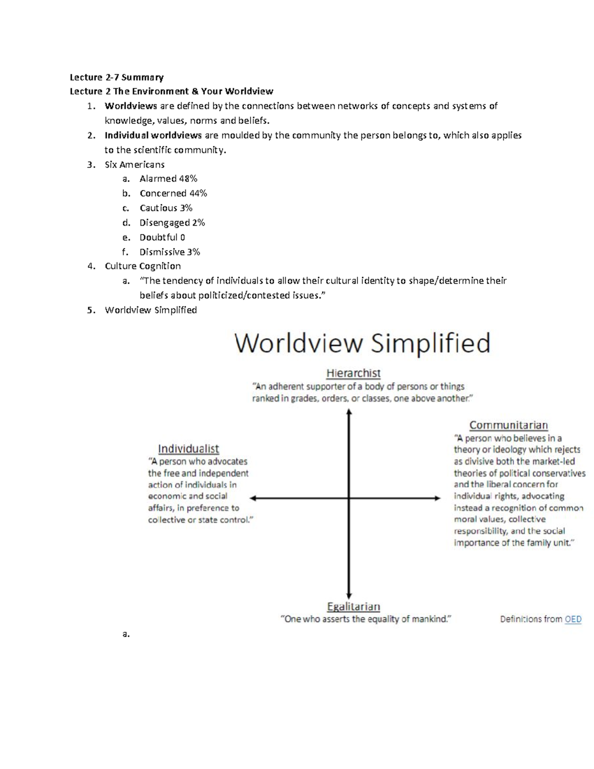 Module 1 Physical World (2-7) - Lecture 2-7 Summary Lecture 2 The ...