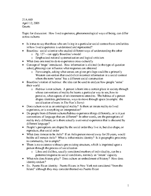 Economic Inequality - 3/23/ Economic Inequality Class Traits •Class ...