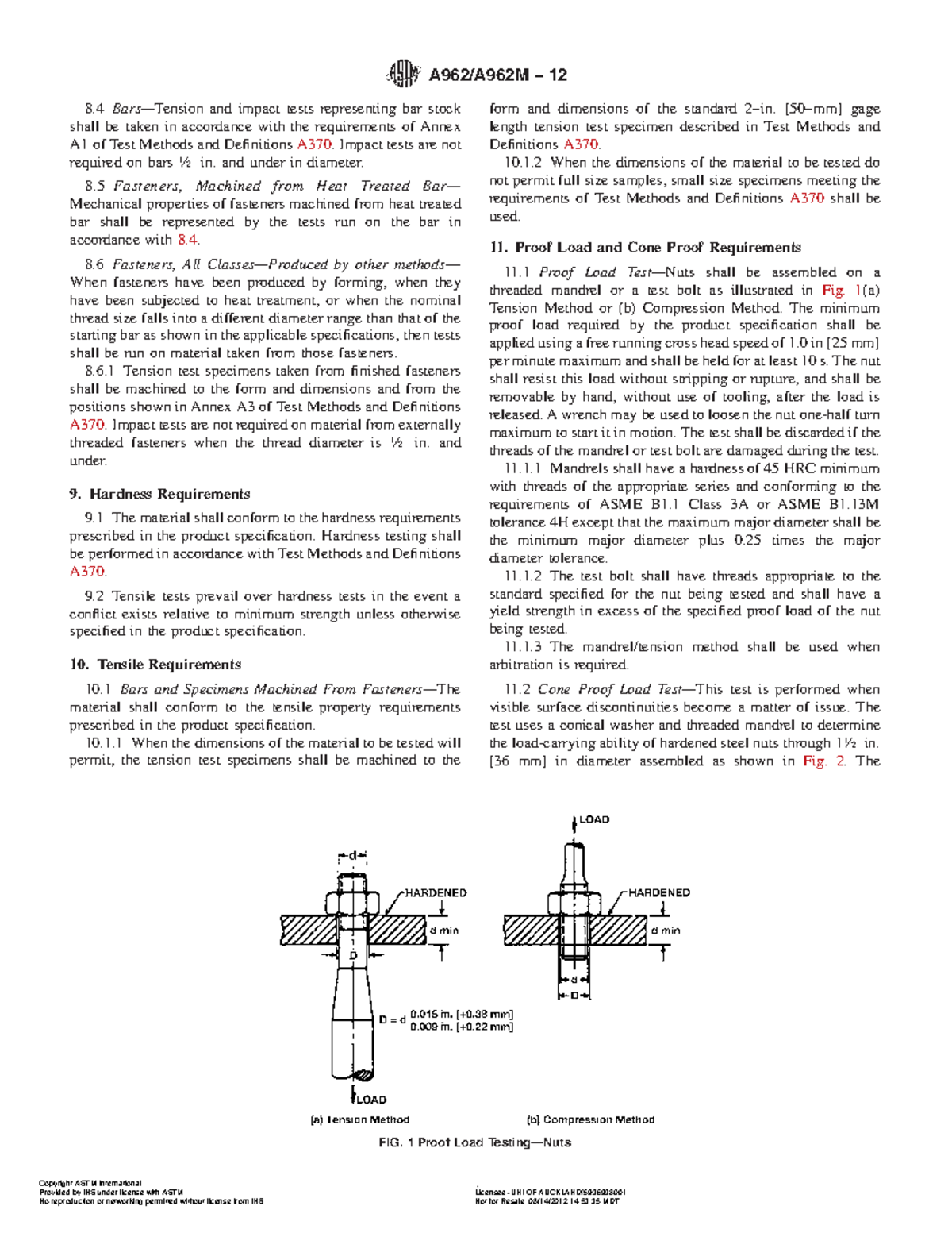 ASTM A962 A 962M 12 (1)-004 - 8 Bars—Tension and impact tests ...
