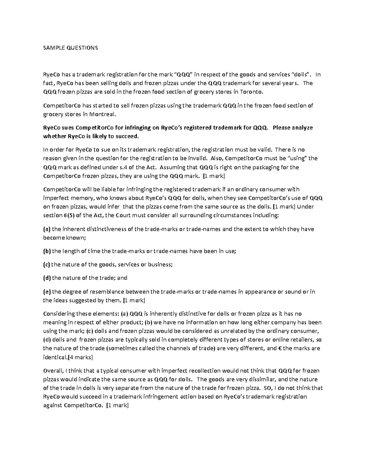 09 27 2020 Sample Questions wiith Answers v2 - Warning: TT: undefined function: 32 SAMPLE ...