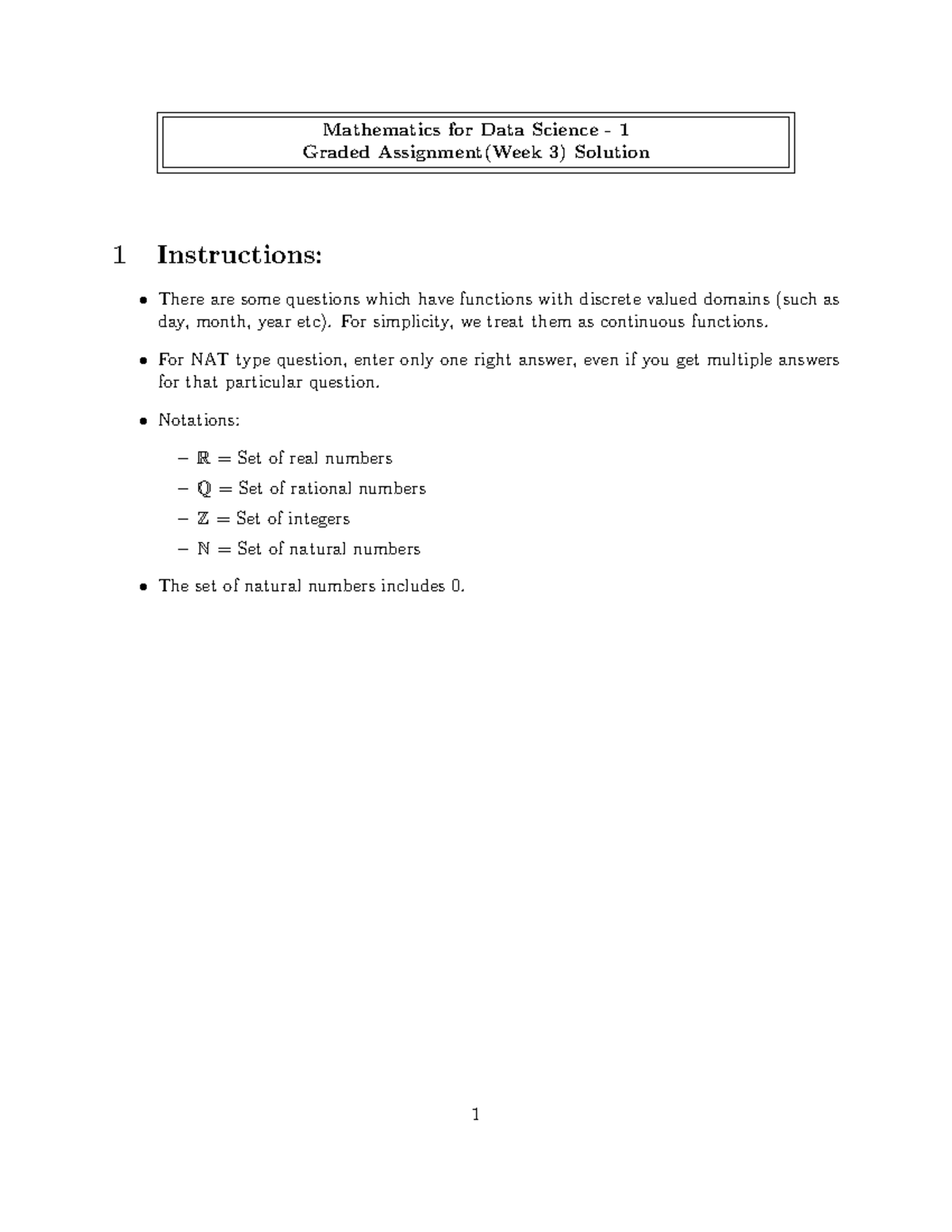 Week-3 - graded assignment - Mathematics for Data Science - 1 Graded Assignment(Week 3) Solution ...
