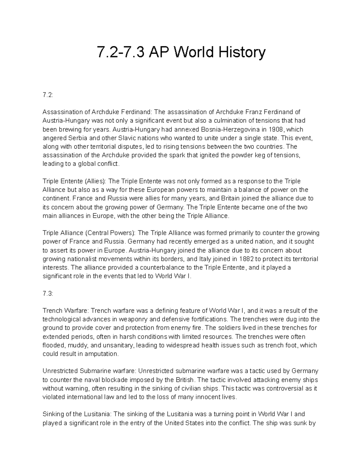 7.2-7.3 AP World History - Google Docs - 7.2-7 AP World History 7 ...