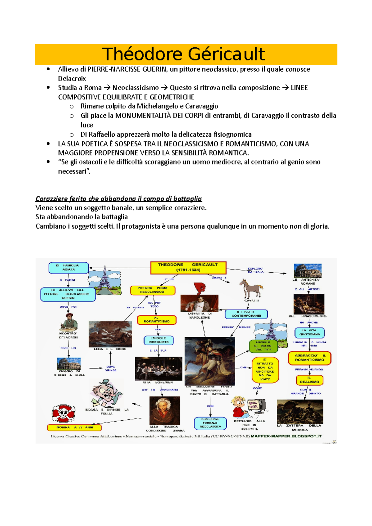 Théodore Géricault - gericault - Théodore Géricault Allievo di PIERRE ...