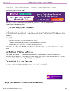 Rules of inference - discrete mathematics - Studocu