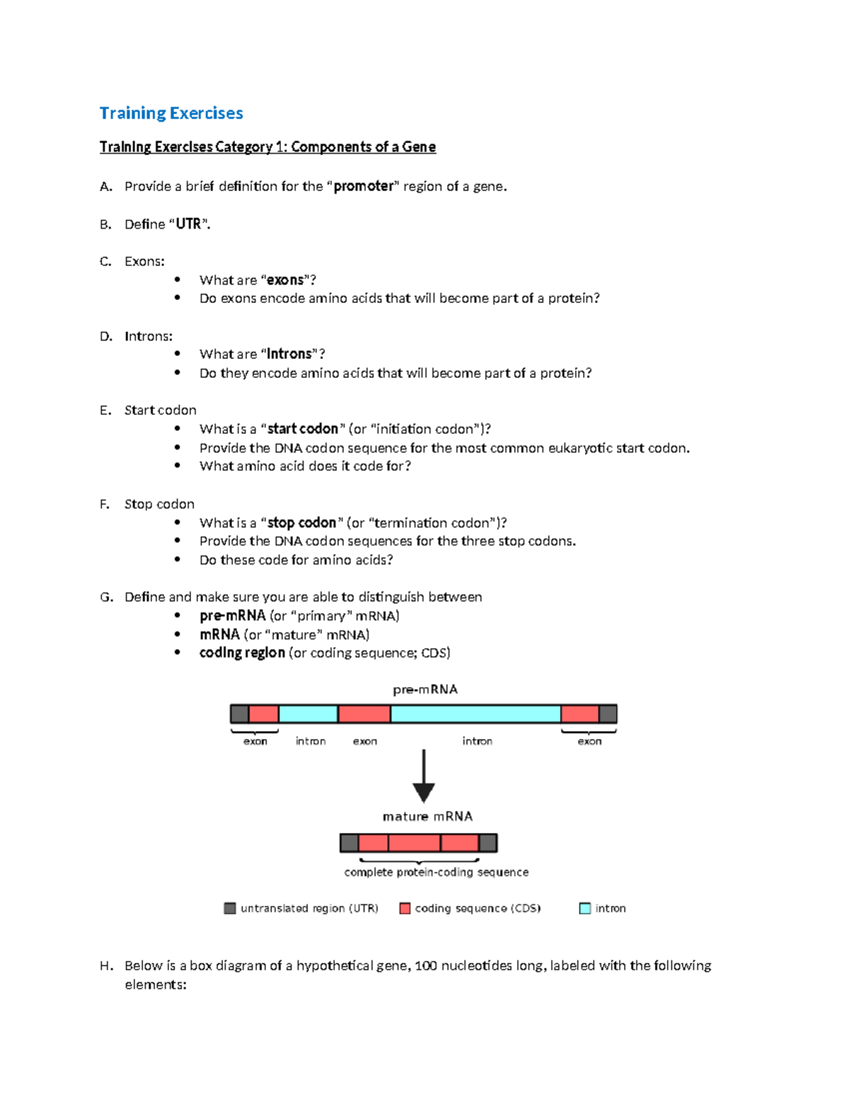 Tutorial 6 Training Exercises F21 - Training Exercises Training Exercises Category 1: Components ...