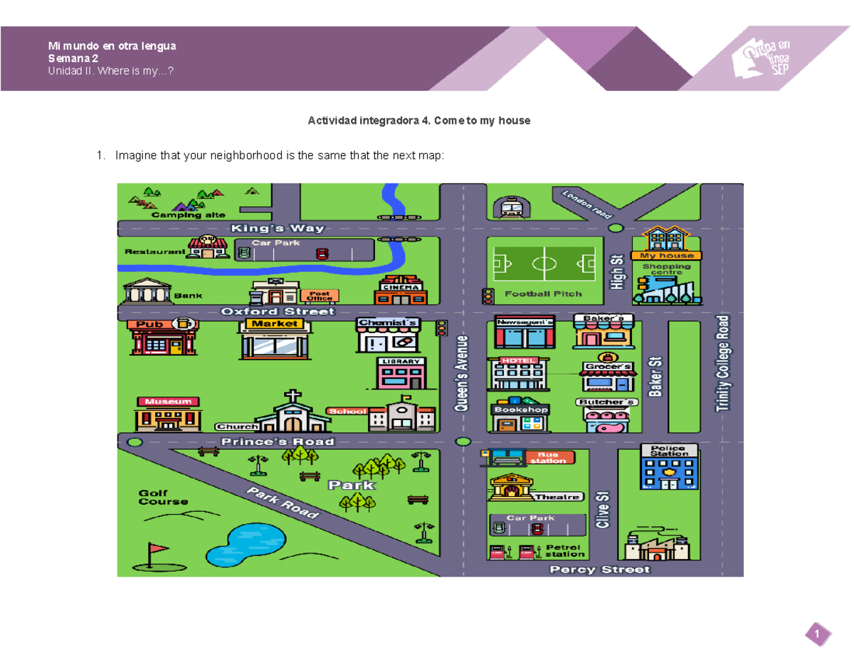 Caloca Mendoza Marisol M06S2AI4 - Imagine that your neighborhood is the ...