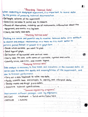 Lab Example 1 - Lab Report - Flow Through a Venturi Meter EGME 306B ...
