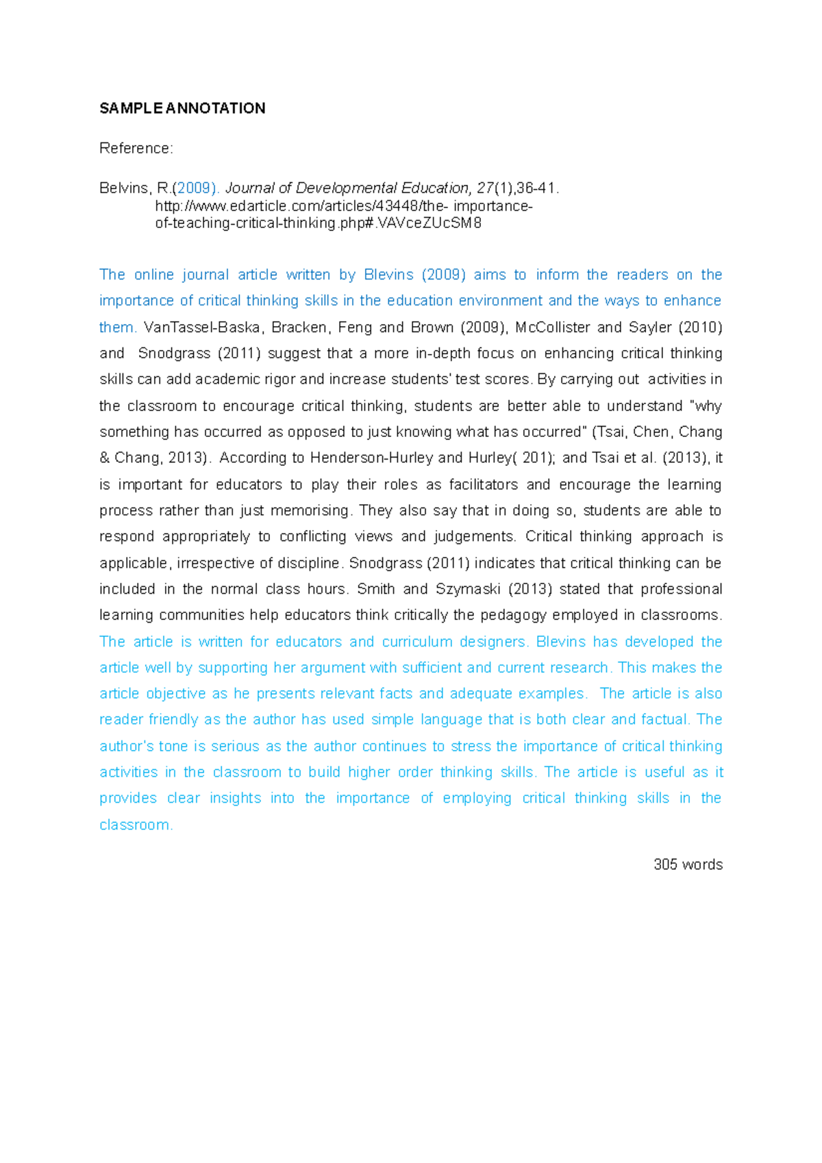 3. Sample TEST (ANS Grade A) docx - SAMPLE ANNOTATION Reference ...