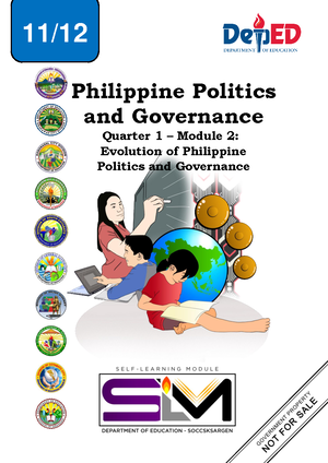 PPG- Module 3 Power - Philippine Politics and Governance Quarter 1 ...