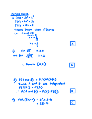 Cherry 2021 AP3 Solutions - Student No. Name: ______________________ Class: 12MTA21 ...