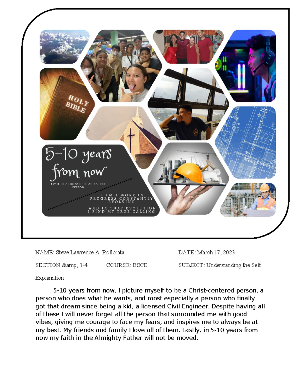 Activity 1 - asdasd - NAME: Steve Lawrence A. Rollorata DATE: March 17 ...