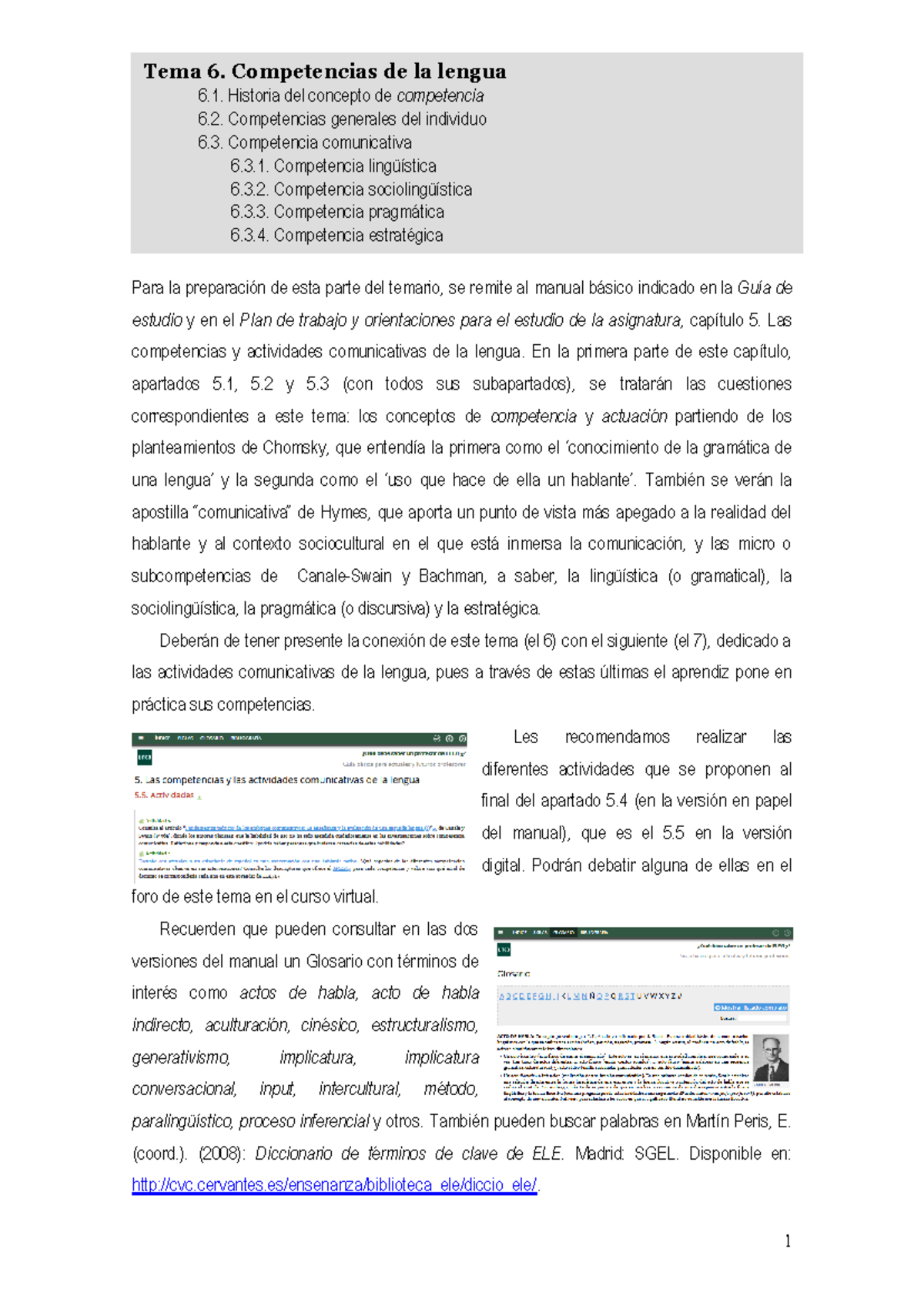 Tema6 - Resumen Enseñanza del Español como Segunda Lengua y como Lengua Extranjera - ENSEÑANZA ...
