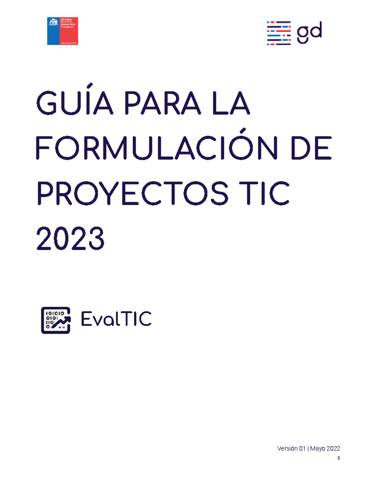 Guía Eval TIC - Formuladores proceso 2023 - GUÍA PARA LA FORMULACIÓN DE PROYECTOS TIC 2023 ...
