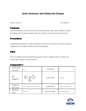 [Solved] name for compound C3S2 - General Chemistry I (CHEM 1200) - Studocu