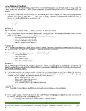 MCN 2 Practice Questions - MCN 2 PRACTICE QUESTIONS A postpartum patient was in labor for 30 ...