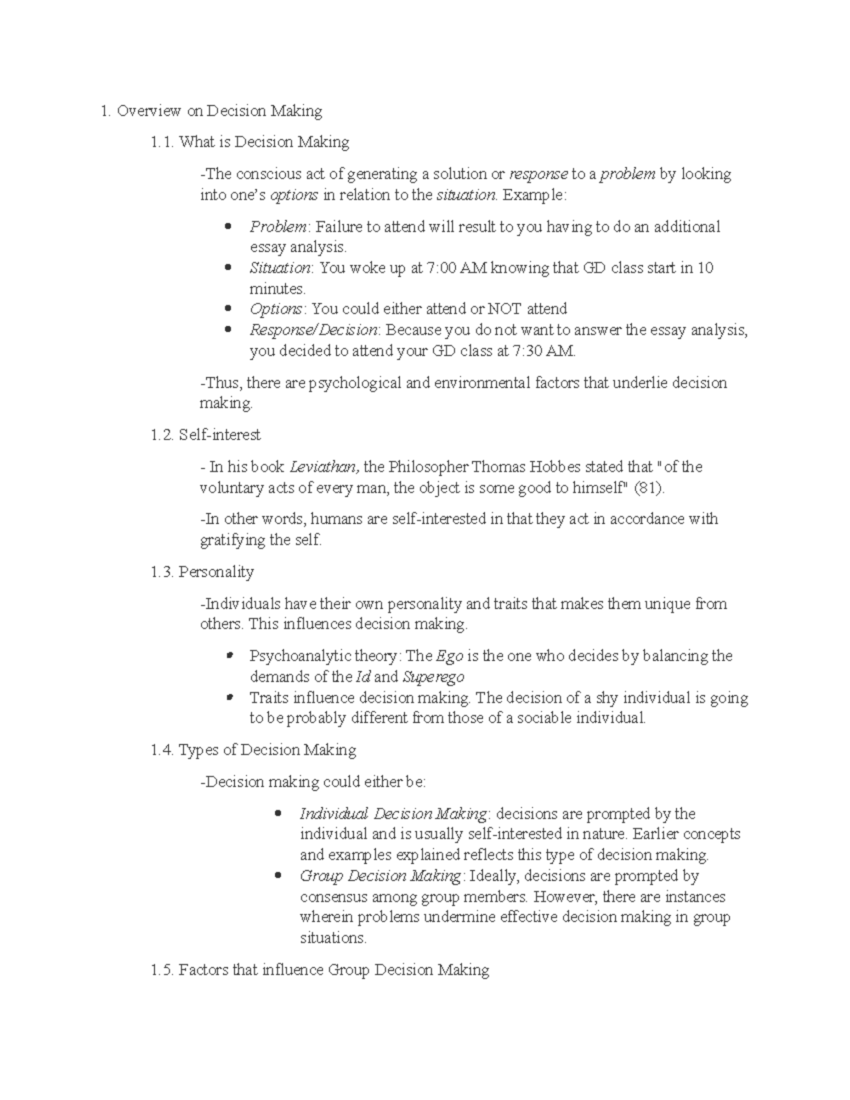 Handout 1 - Psychology - FEU - StuDocu