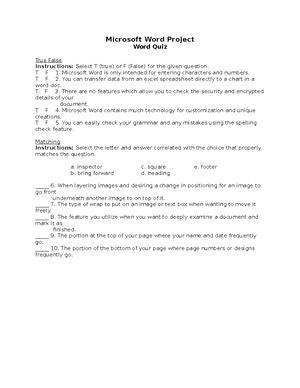 Word Assignment 1-2 - Anthony Leontini COMSC- 03/02/ Technology in ...