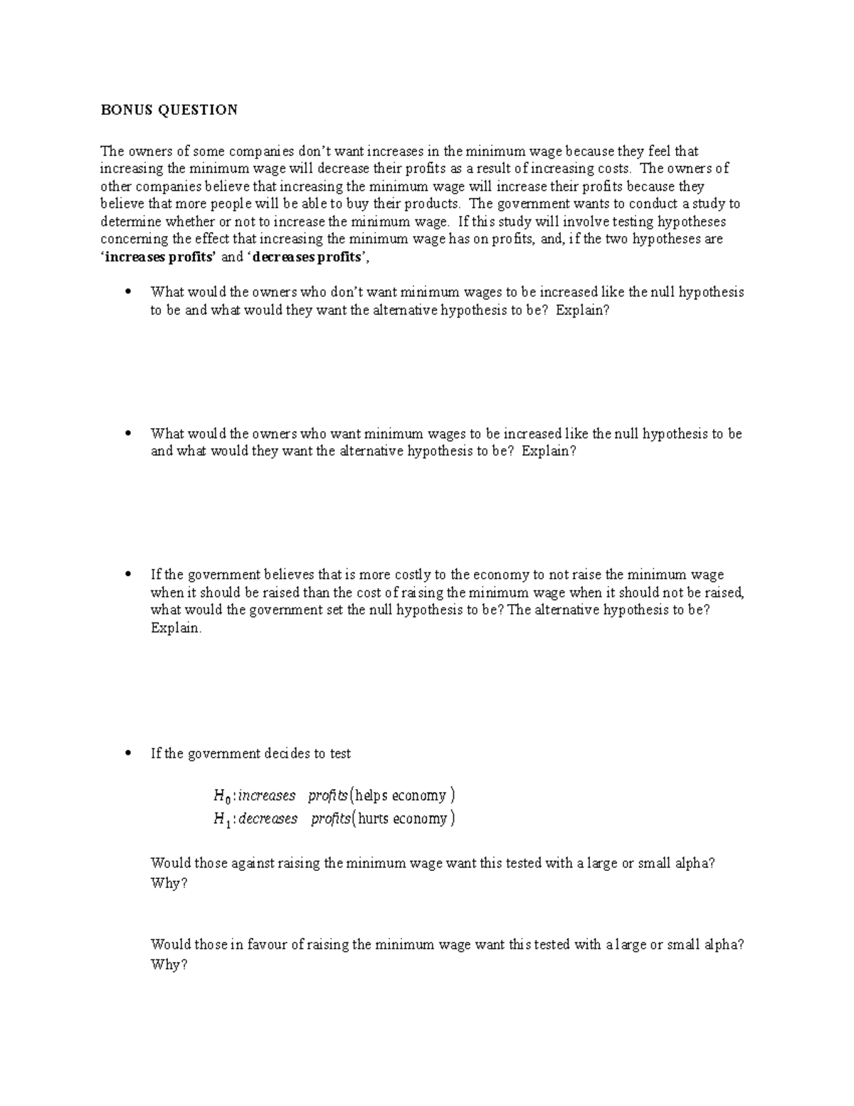 Sample/practice Exam 2016, Questions And Answers - BONUS QUESTION The ...