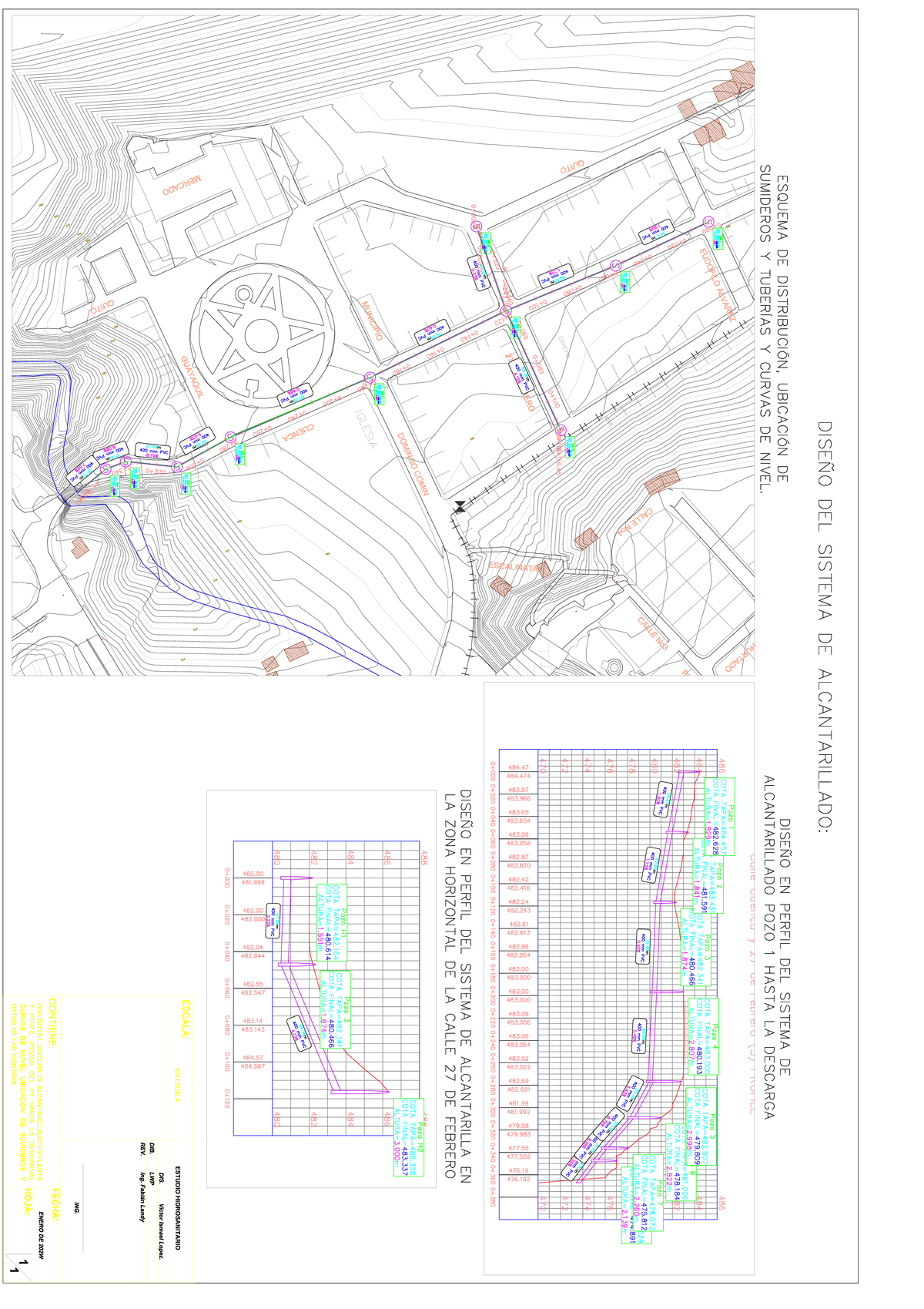 Dibujo Layout 1 - Topografía básica - Studocu