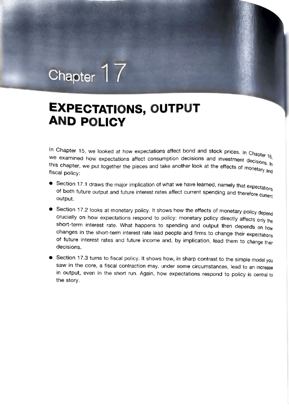 Makro CH17 - Zusammenfassung Macroeconomics: A European Perspective - Makroökonomie für ...