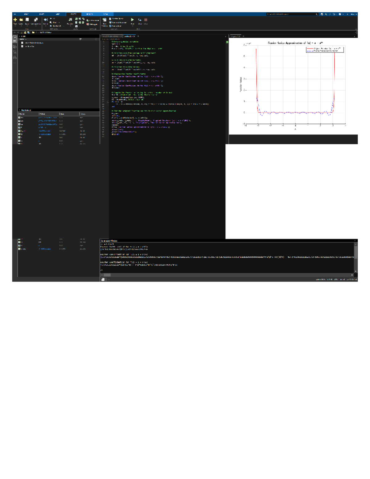 TBVP Matlab 1 - Search Man HOME PLOTS APPS EDITOR PUBLISH VIEW Section ...
