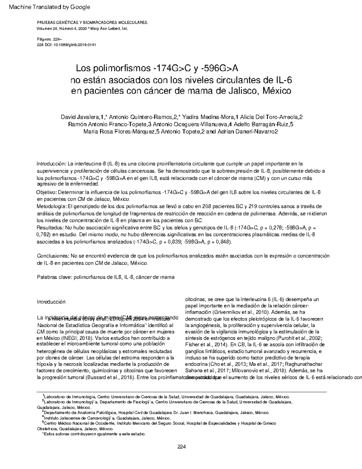 Art21-Javalera 2020 - habla de factores involucrados en la ciencia ...