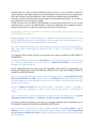 Explication linéaire n°8 - E le portrait du Capitaine [Présenter le ...