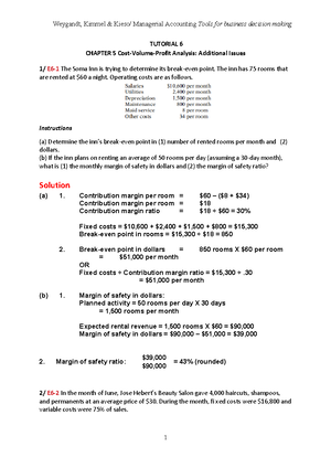 Chapter 5 Assignments - Chapter 5 Assignments Questions: 17/ There are ...
