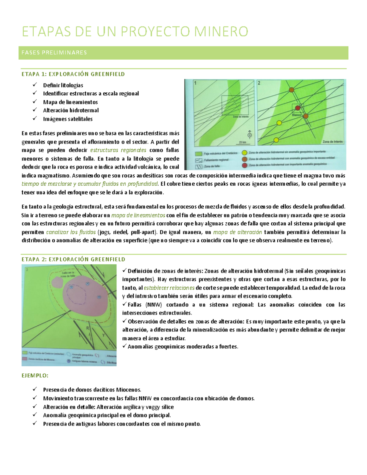 4. Etapas DE UN Proyecto Minero - ETAPAS DE UN PROYECTO MINERO FASES ...