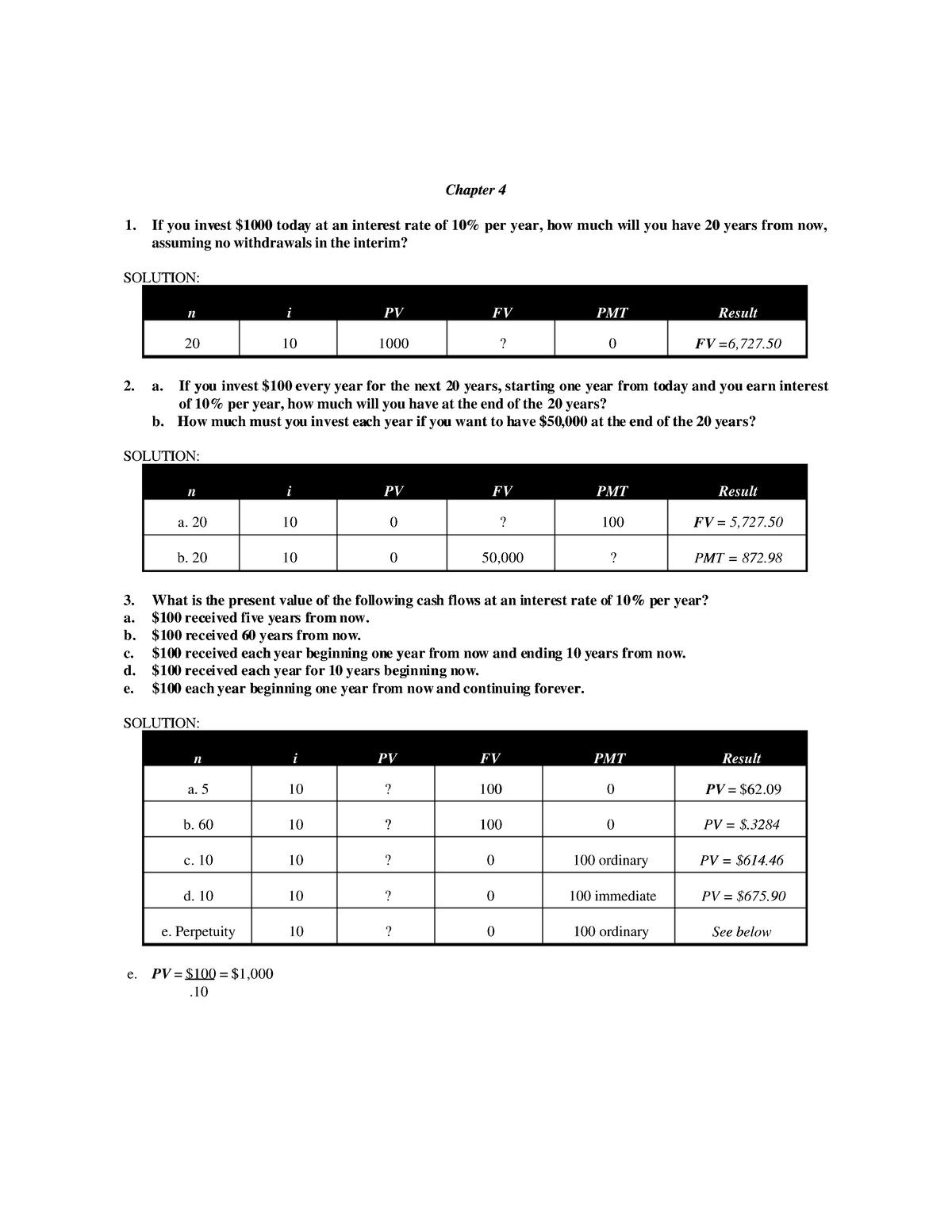 Bài tập nguyên lý kế toán - Chapter 4Chapter 4 1. If you invIf you ...