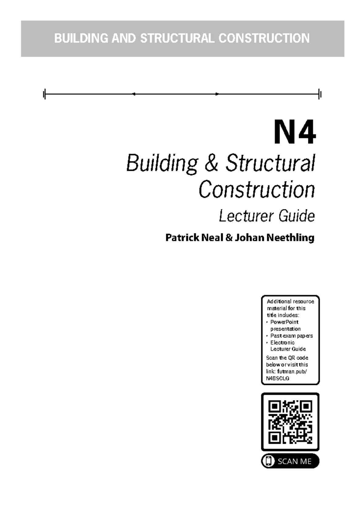 N4 Building and Structural Construction Lecturer Guide - N BUILDING AND ...