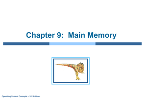 Chp5 summary - Lecture note - CPU scheduling is the basis of multi-programmed operating systems ...