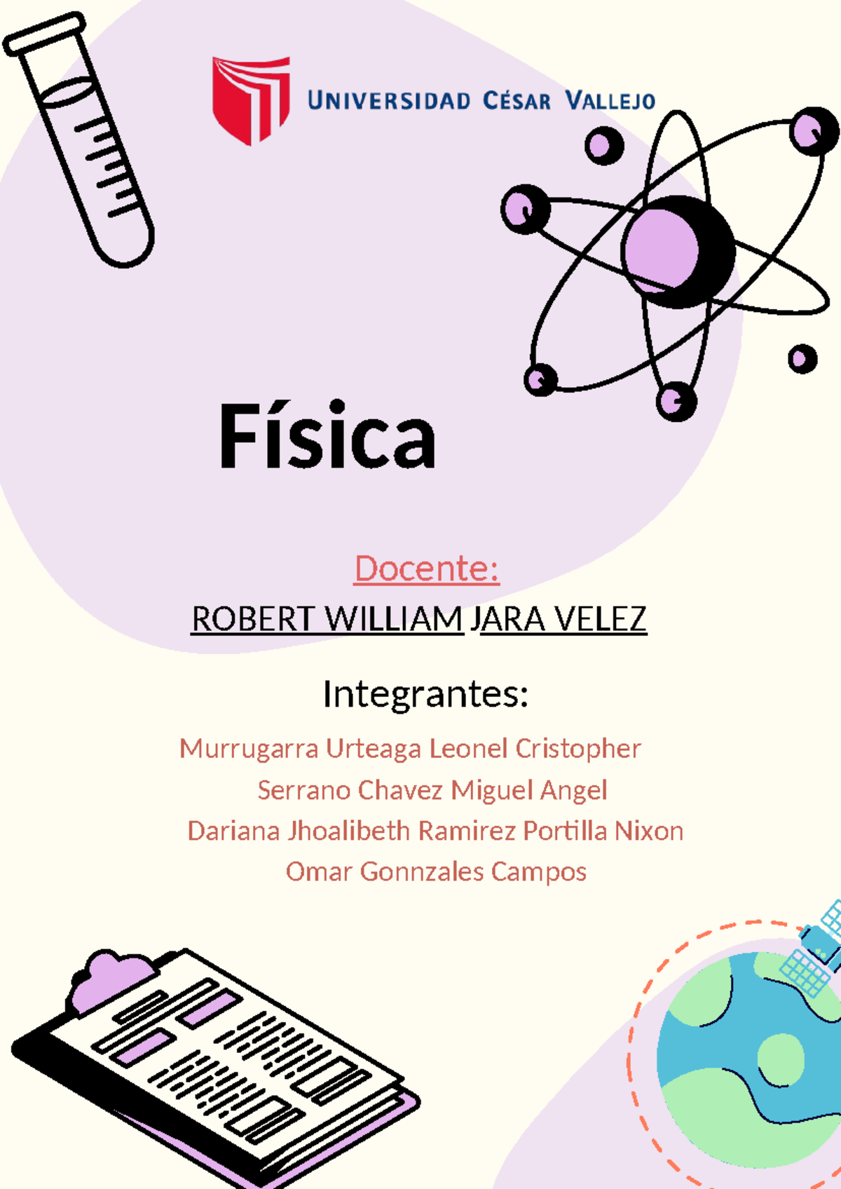 Práctica física 6 grupo 4 - Fisica - Murrugarra Urteaga Leonel ...