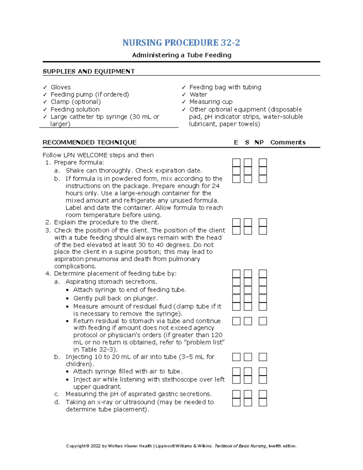 Administering+a+Tube+Feeding+2022+32-2 - NURSING PROCEDURE 32 ...