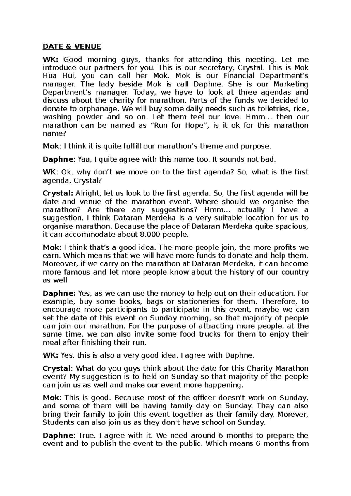  Script About Family Role Play Tagalog Role Play Script About Typhoon 