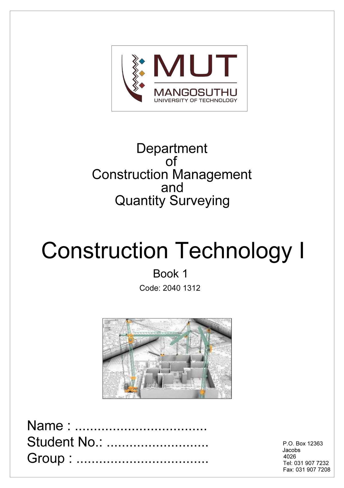 Cons Tec book 1 - Summary Juvenile Justice - Department of Construction ...