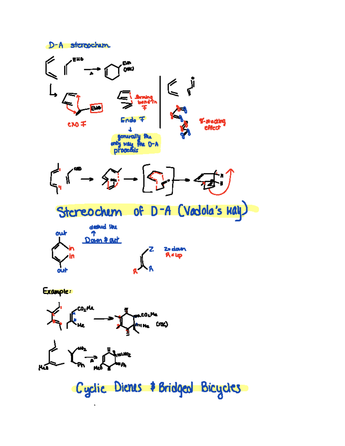 UNIT 3 - Lecture notes Professor was Dr. Vadola - D A stereoChem fr it ...
