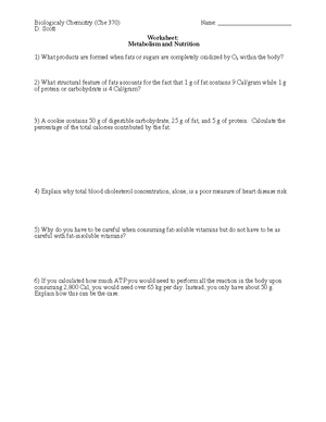 ACS Biochemistry Study Guide - Review for 454 Standard Final: My ...