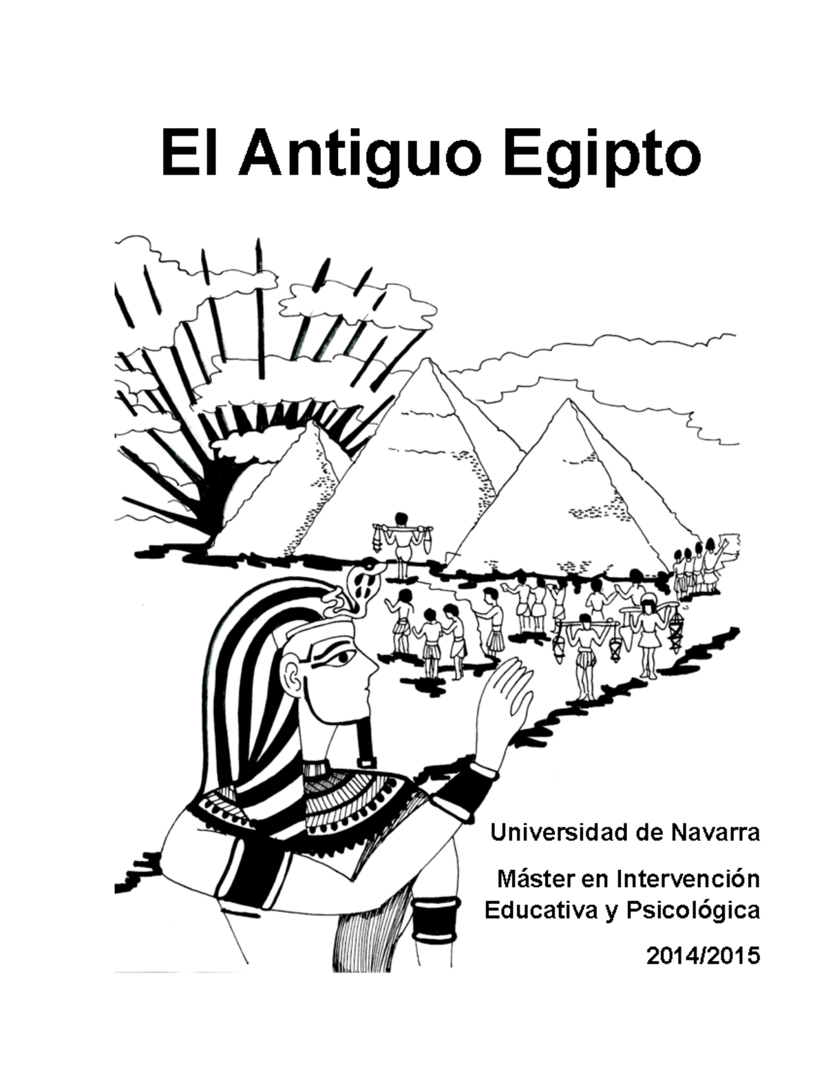 Egipto LF 2015 - jfie - El Antiguo Egipto Universidad de Navarra Máster ...