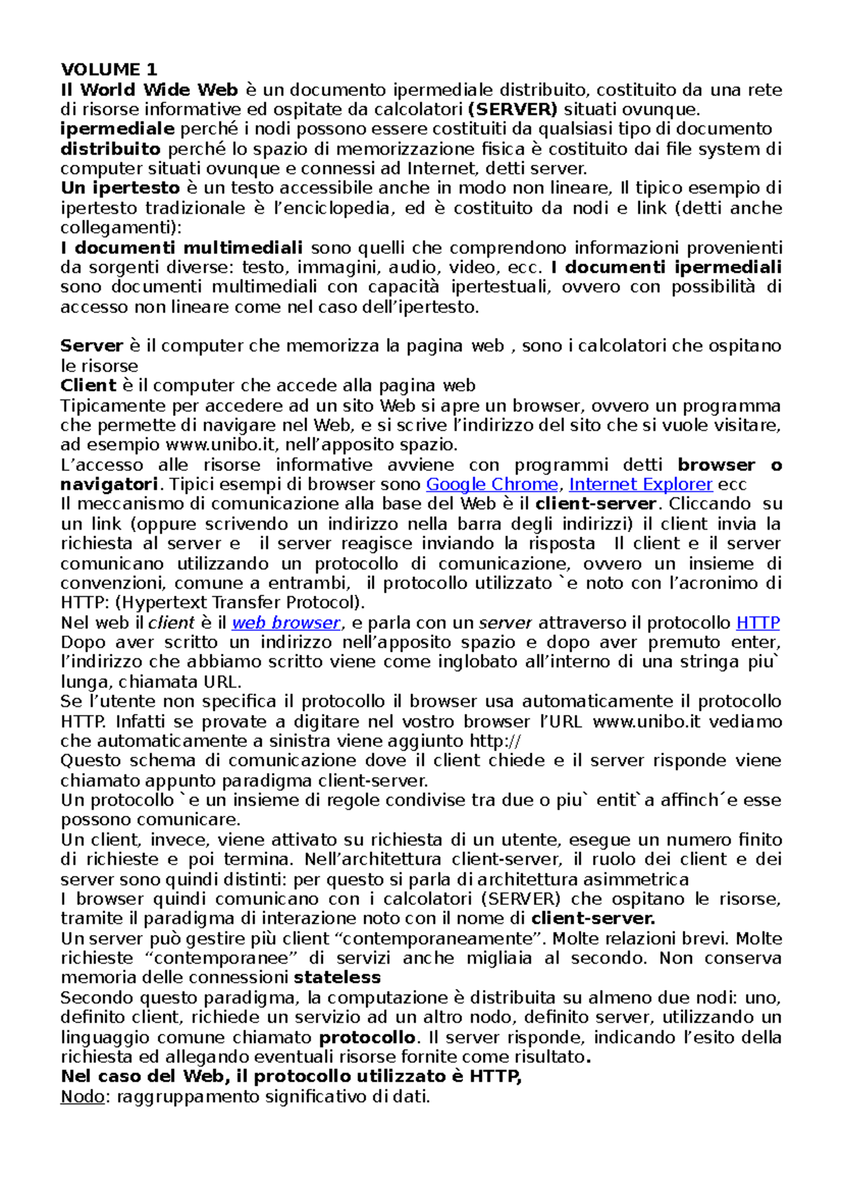 Volume 1 - Programmazione web lato server Vincenzo Della Mea Luca Di ...