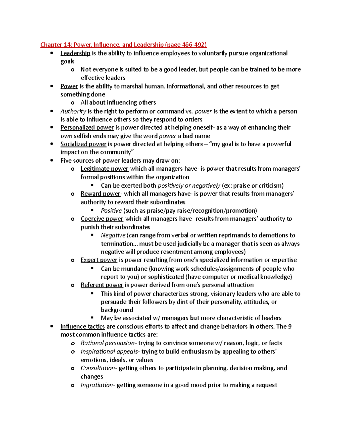 Chapter 14 - Professor Tim Waid's course. In depth book reading ...